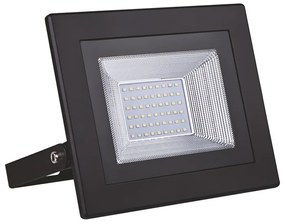 ACA Lighting LED venkovní reflektor X 50W/230V/3000K/4000Lm/120°/IP66, černý