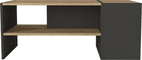 VerDesign IZMAEL industriální konferenční stolek, sapphire / antracit