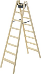 Dřevěné štafle Hailo Master H80 2x8 stupňů, 8768-01