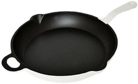 MAGDALENA litinová pánev 28 cm Gourmetina Black Edition papírově bílá 1030-06-18