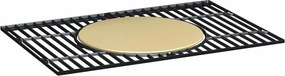 Avenberg Multifunkční BBQ gril Genius + litinový rošt + tál + pizza kámen, 70 x 103 x 105 cm