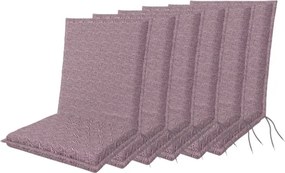Doppler ART 4043 - set 6 ks polstrů na křeslo s nízkým opěradlem