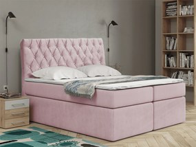 Boxspring 180x200 cm Ornela Barva: Hnědá - Trinity 08