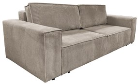 Kondela Rozkládací pohovka, šedobéžová Taupe, HARPERA BIG SOFA