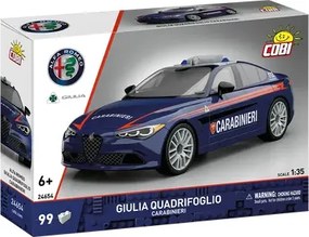 COBI 24654 Alfa Romeo Giulia Quadrifoglio Carabinieri / Stavebnice / 9