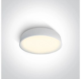 ONE Light 62118D/W/W stropní LED svítidlo slim, bílé, 20W, 3000K, ø30cm, IP20