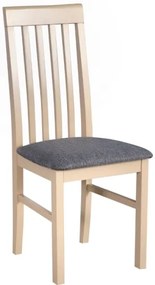 Drewmix jídelní židle NILO 1 - doprava zdarma dřevo: bílá, potahový materiál: látka