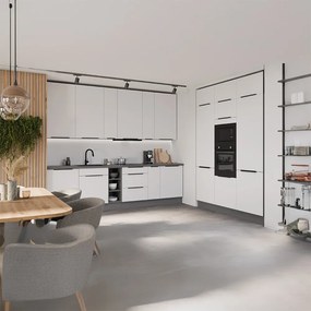 ARIA aw | dolní skříňka 30 D CARGO s výsuvnou drátěnou policí | 30 cm | antracit/bílá