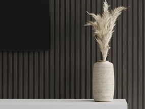 Mexen Lam-B, akustické stěnové lamely 275 × 30 cm, HDF deska 4 mm, technická dýha, ořech stříbřitý, S100-275307-3015-009