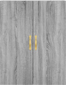 Skříň highboard šedá sonoma 69,5 x 34 x 180 cm kompozitní dřevo 3195833