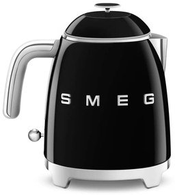 Černá rychlovarná konvice z nerezové oceli 800 ml Retro Style – SMEG