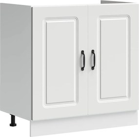Kuchyňská skříň Kalmar Bílá 80 x 46 x 81,5 cm Kompozitní dřevo 3315001