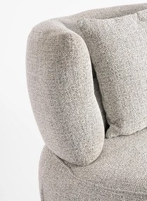 BIZZOTTO Otočné křeslo GONNIE šedé 0732241
