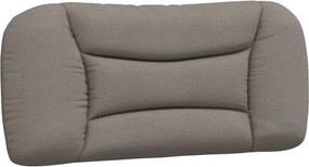Postel s matrací Hvar taupe 90 x 200 cm textil 3208510