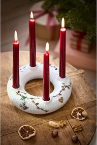 Porcelánový adventní svícen s vánočním motivem Hammershøi Christmas – Kähler Design