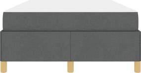 Rám postele Tmavě šedá 120 x 200 cm textil 3398928