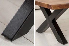 Designový konferenční stolek Massive X, 110 cm, akácie honey