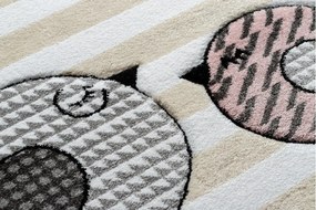 Dywany Łuszczów Dětský kusový koberec Petit Birds cream ROZMĚR: 160x220