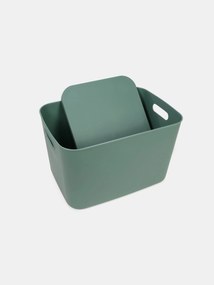Sinsay - Úložný box s víkem - tmavě zelená