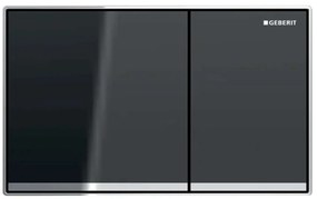Geberit Sigma60 - Ovládací tlačítko splachování, chrom/lávová 115.640.JK.1