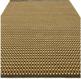 Khaki ručně tkaný koberec s příměsí vlny 120x170 cm Ember – MADE