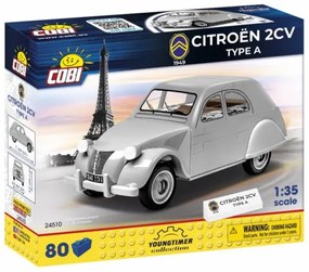 Cobi 24510 Citroen 2CV typ A (1949), 1:35, 80 kostek