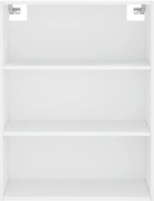 Skříň highboard bílá 69,5 x 34 x 180 cm kompozitní dřevo 3200545