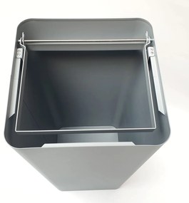 Odpadkový koš na tříděný odpad Caimi Brevetti Centolitri G,100 L,šedý