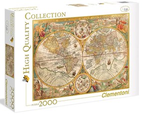 Clementoni - Puzzle 2000 Mapa Antic