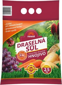 Forestina Draselná sůl, minerální hnojivo 2,5 kg