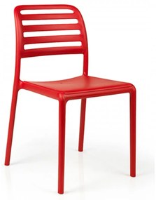 Nardi Židle Costa Bistrot červená
