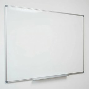 Toptabule.sk  Keramická bílá tabule v hliníkovém rámu PREMIUM 150x100 cm