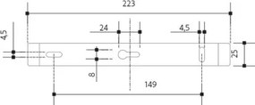 Svítidlo Panlux ZEUS LED S 16W IP66 PN32300017 radar sensor neutrální bílá 4000K