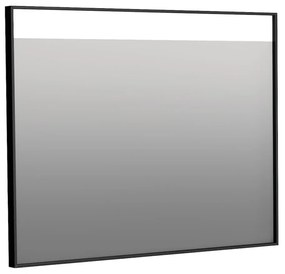 Zrcadlo Naturel 90x70 cm hliník černá ALUZ9070CLED