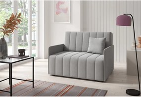 Eka Pohovka NERO II, 120 cm Barva látky: Světle šedá (Kronos 53)