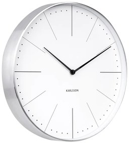Designové nástěnné hodiny 5681wh karlsson 38cm