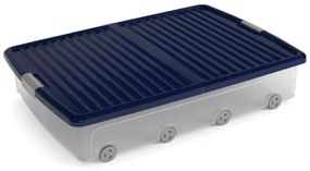 Úložný plastový box KETER W Box XL Underbed 55 l, víko tmavě modré