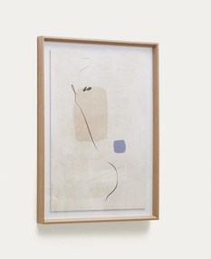 Ručně malovaný obraz s rámem/na plátně 50x70 cm Sormi – Kave Home