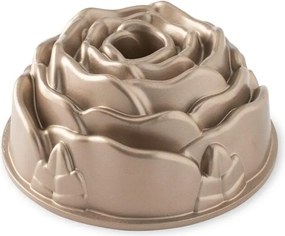 Pečicí forma nordic ware forma na bábovku rose měděná