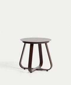 Kovový kulatý zahradní stolek ø 48 cm Tamaris – Kave Home