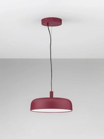 Vínové hliníkové LED stmívatelné závěsné svítidlo ø 40 cm Noelia – Nova Luce