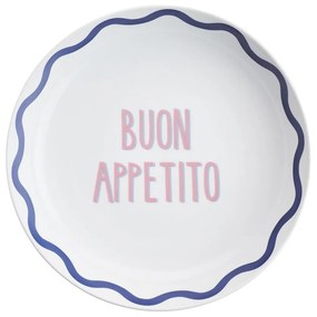 Butlers VACANZA Talíř na těstoviny "Buon Appetito" 22 cm