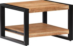 Konferenční stolek 60 x 60 x 40 cm masivní akáciové dřevo 247586