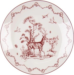 Porcelánový dezertní talíř Pretty Forest - Ø 20*2 cm