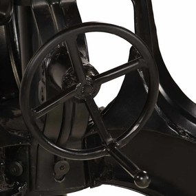 Barový stůl z masivního recyklovaného dřeva 75 x (76–110) cm 245269