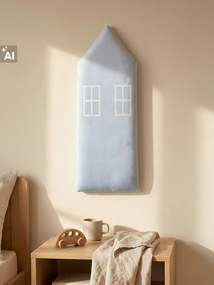 Sinsay - Čalouněný panel s motivem domku - modrá