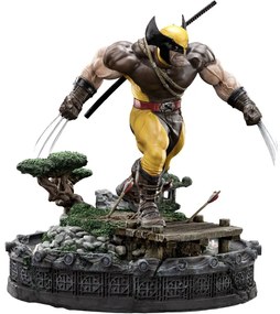 Figurka marvel - wolverine unleashed deluxe - art scale 1/10