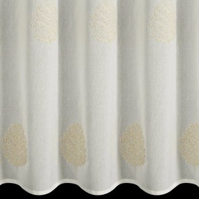 ZÁCLONA NA KROUŽCÍCH SABINA 140X250 CM LISTY