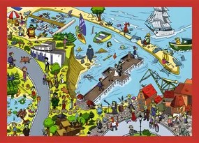 TREFL Puzzle Treflíci: Cesty Treflíků 4v1 / 35, 48, 54, 70 dílků / 28,