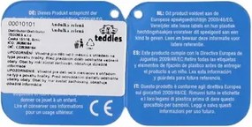 TEDDIES Plyšová andulka zelená / 19 cm / od 0 měsíců